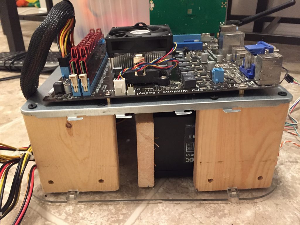 Building a Kodi PC Build Box for Cheap on a Custom DIY PC Test Bench